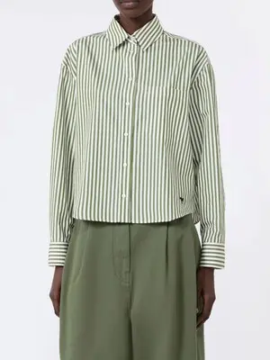 WEEKEND And White Striped Shirt - Green