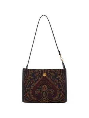 Etro Pouch Bag With Paisley Pattern - Multi
