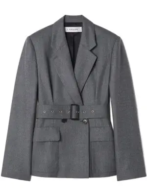 LANVIN Belted Pocket Jacket