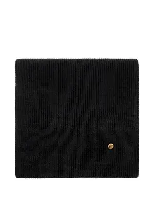 Versace Knit Scarf - Black