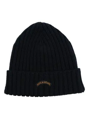 Paul & Shark Wool Beanie - Blue
