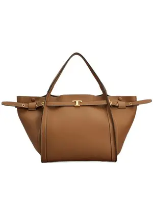 TOD`S Shoulder Bag Tim Shopping Small - Brown