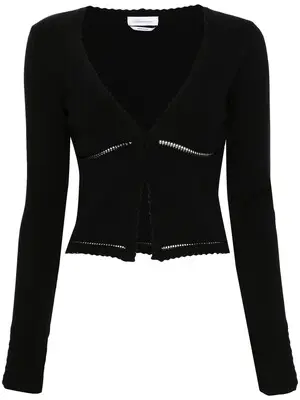 Blumarine Knitted Cardigan - Black