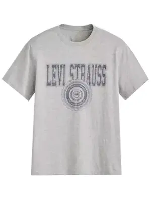 LEVI`S Ss Relaxed Fit Tee - Gray