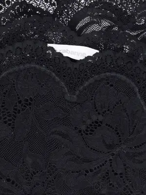 Rabanne Cropped Lace Top