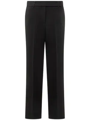 Michael Kors Straight Leg Tailored Trousers - Black