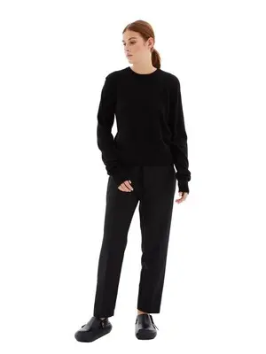 JIL SANDER Sweater Cn Ls - Black