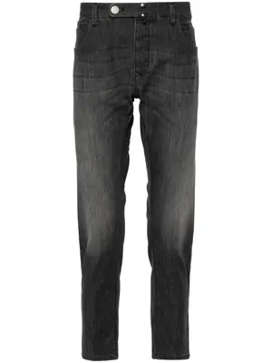 Incotex Slim Fit Denim Pants - Blue