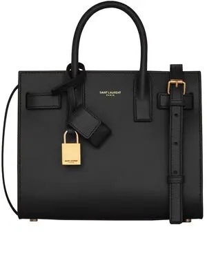 Saint Laurent Sac De Jour Nano - Black
