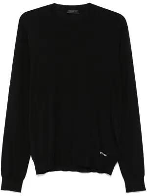 Prada Silk Crew Neck Sweater