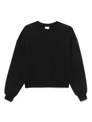 Calvin Klein Cotton Terry Sweatshirt - Black