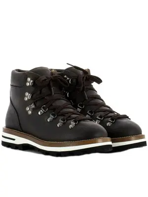 MONPIZ Cortina Pedula Ankle Boots - Brown
