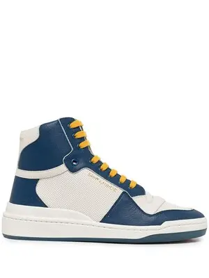 Saint Laurent Sl24 Medium Sneakers - Blue
