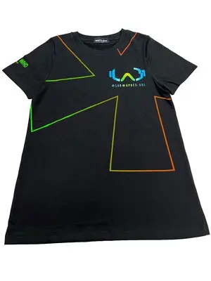 WHO`S WHO T Shirt M/m - Black