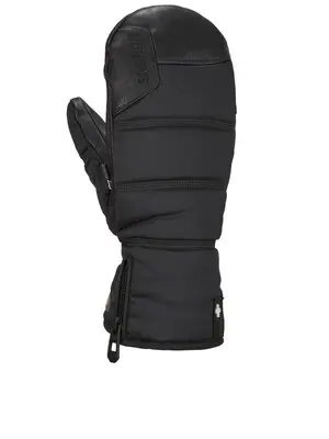 SNOWLIFE Supersoft Heated Mitten - Black