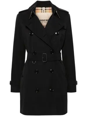 Burberry Chelsea Trench Coat - Black