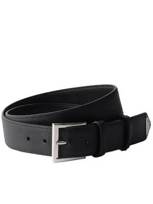Prada Saffiano Calfskin Belt