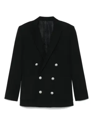 BALMAIN PARIS Fitted Collection Blazer - Black