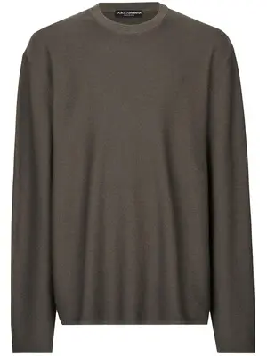 Dolce & Gabbana Crew Neck Sweatshirt - Gray