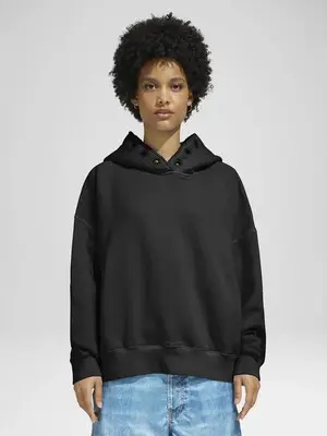 Khrisjoy Hoodie With Eyelet Detail - Black