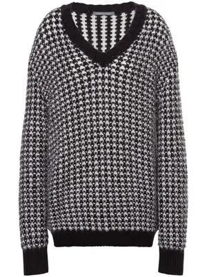 Alberta Ferretti Oversized Sweater - Black