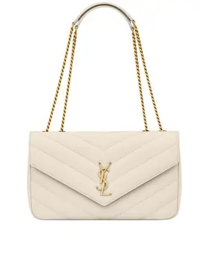 Saint Laurent Loulou Medium - Beige
