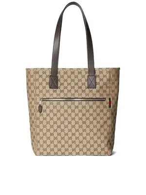 Gucci Gg Canvas Large Tote Bag - Beige