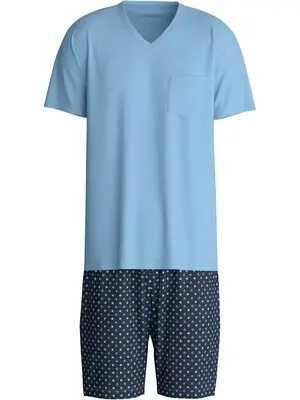 CALIDA Short Pajama - Blue