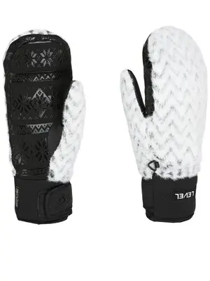 LEVEL Siberian Mittens - Black