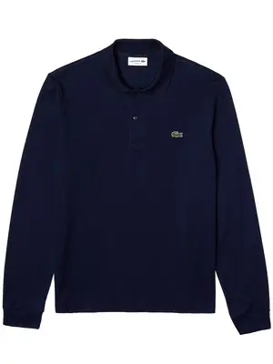 Lacoste L.12.12 Original Long Sleeve Polo - Blue