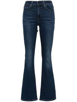 LEVI`S 725 High-waisted Bootcut Jeans - Blue