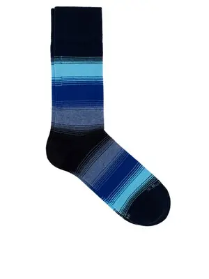 BURLINGTON Blue And Black Socks - Multi
