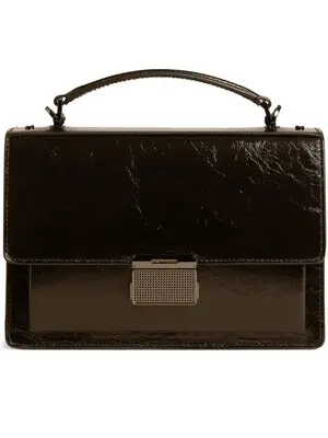 GOLDEN GOOSE Venezia Crossbody Bag - Black