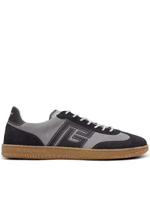 BALMAIN PARIS Low Top Lace Up Sneaker - Gray