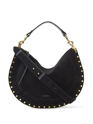 Isabel Marant Étoile Oskan Soft Zip Shoulder Bag - Black