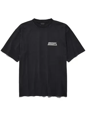 Balenciaga Medium Fit T-shirt - Black