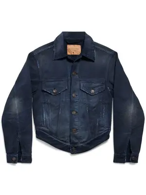 Balenciaga Curved Waistband Jacket