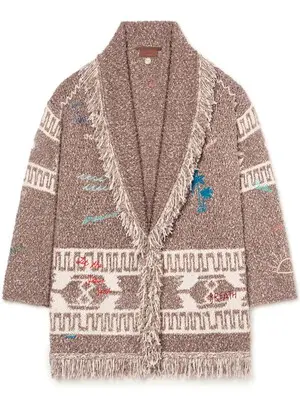 Alanui Written The Ocean Cardigan