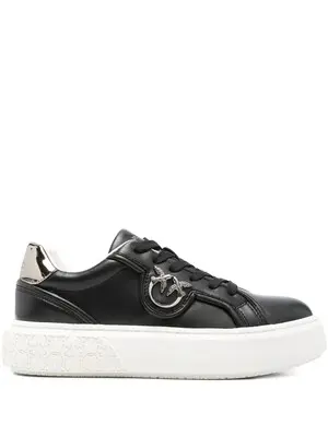 Pinko Yoko 06" Lace-up Sneakers - Black
