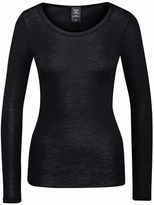 CALIDA Long Sleeve Top - Black