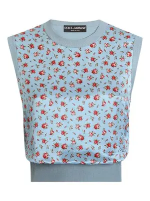 Dolce & Gabbana Sleeveless Twill