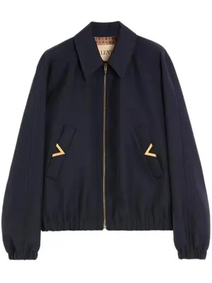 Valentino Garavani Jacket With Golden Zip Detail