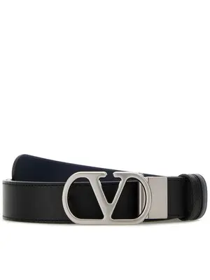 Valentino Garavani Belt H 30 Reversibile - Black