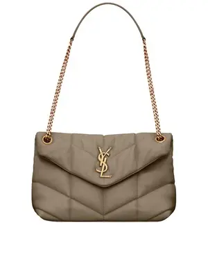 Saint Laurent Puffer Bag - Gray