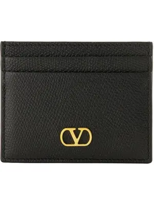 Valentino Garavani Card Holder Vlogo Signature - Black