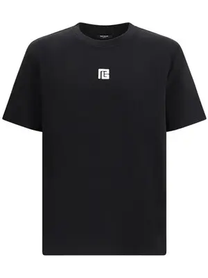 BALMAIN PARIS Loose Ss T-shirt - Black