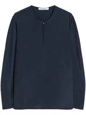 Max Mara Long Sleeve Shirt - Blue