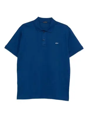 Paul & Shark Cotton Polo - Blue