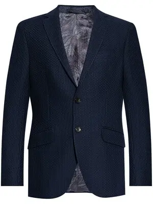 Etro Jacket Roma Jersey - Blue
