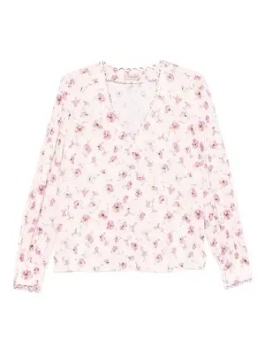 TWINSET Flower Print Blouse